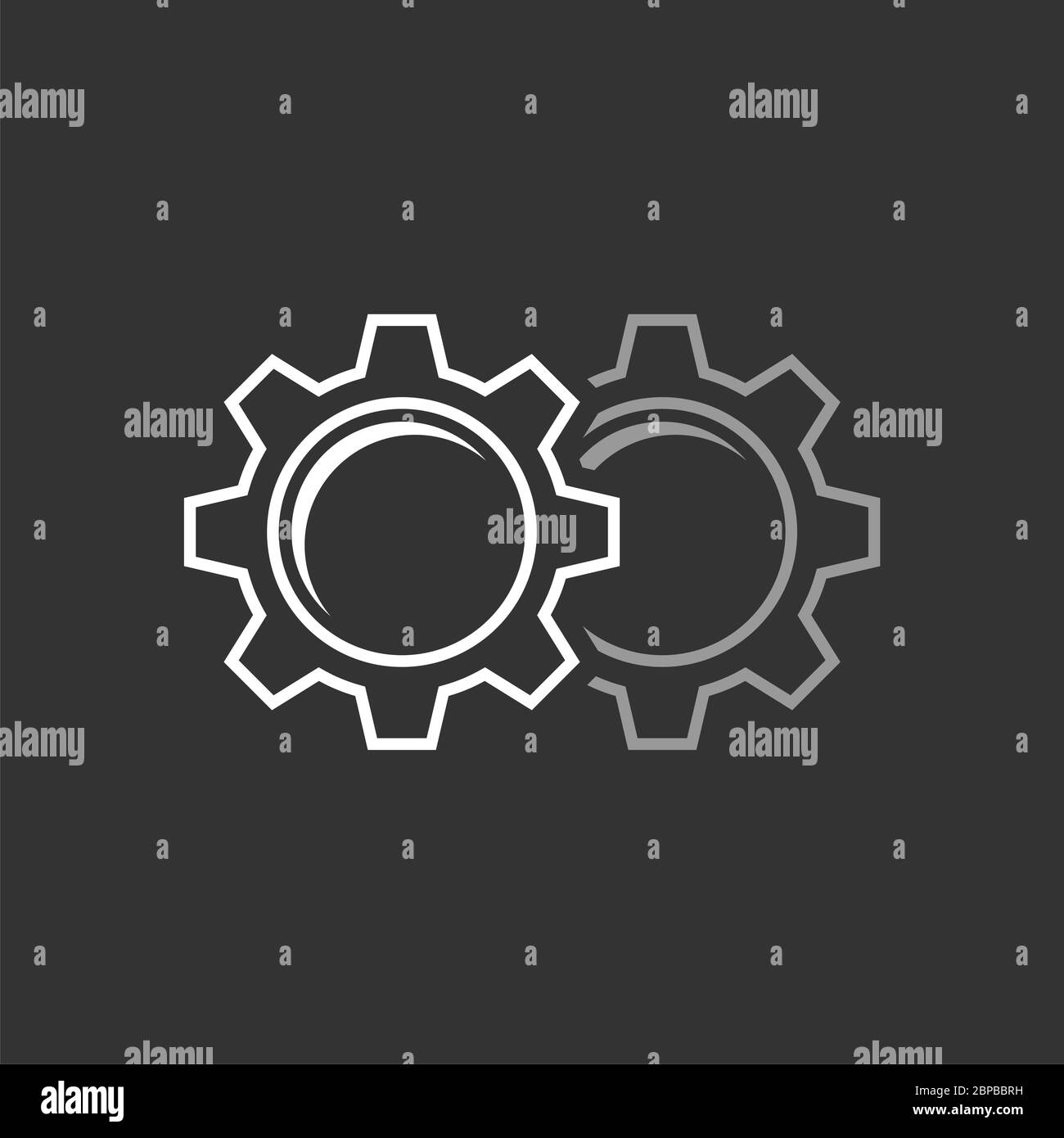 Gear Cogwheel Logo Template Illustration Design. Vector EPS 10 Stock ...
