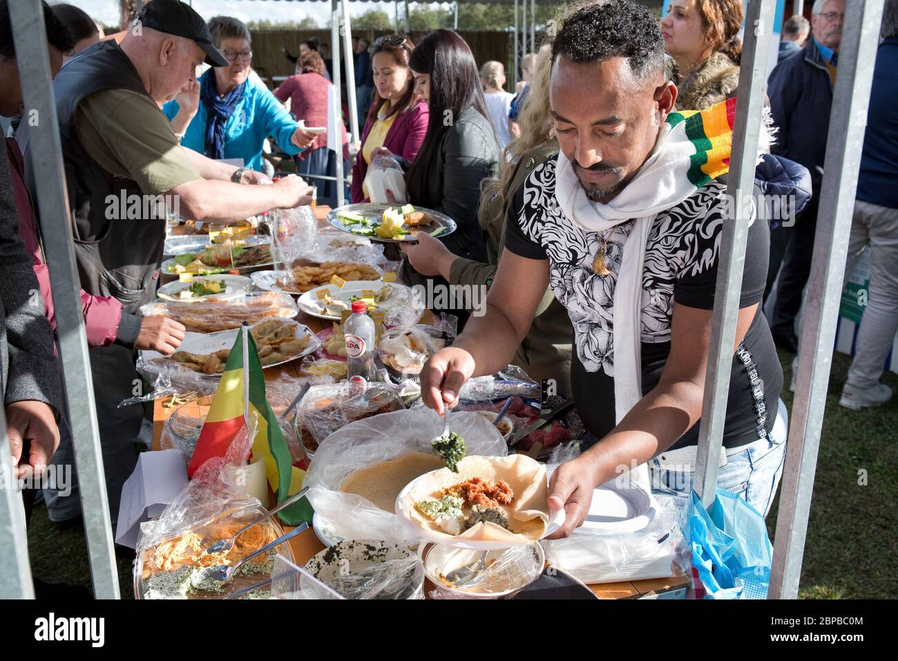 Dutch multicultural food festival to talk and eat together and enter ...