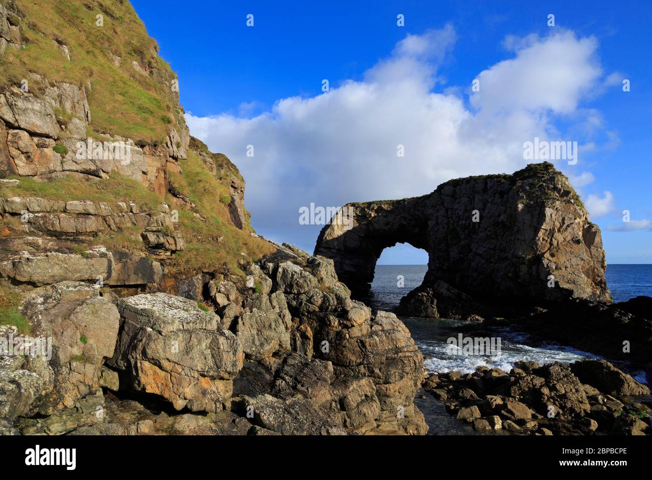 Great Pollet Arch, Portsalon, Fanad Head, County Donegal, Ireland ...