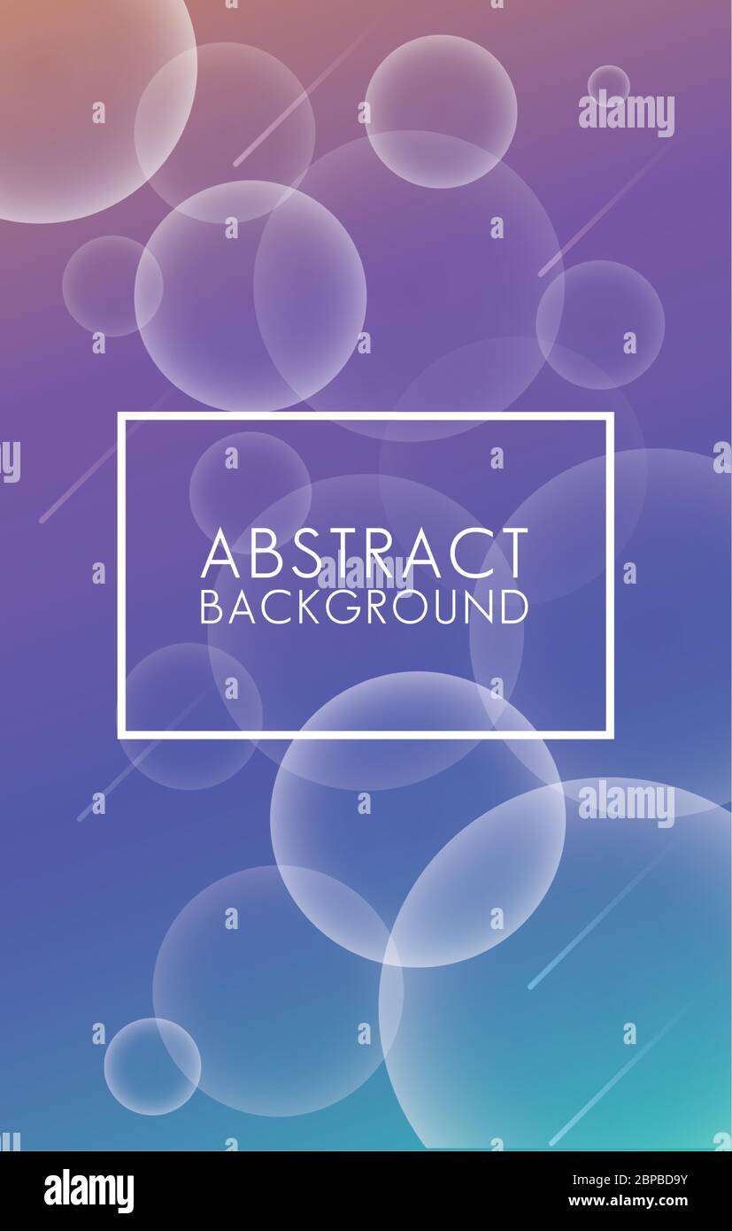 rectangle frame in colorful abstract background Stock Vector Image ...