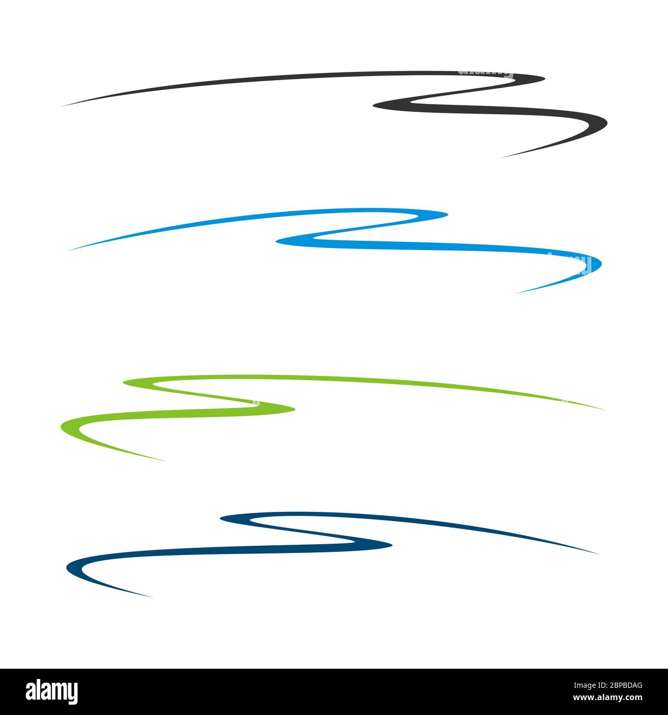 Water Swoosh Logo Template Illustration Design. Vector EPS 10 Stock ...