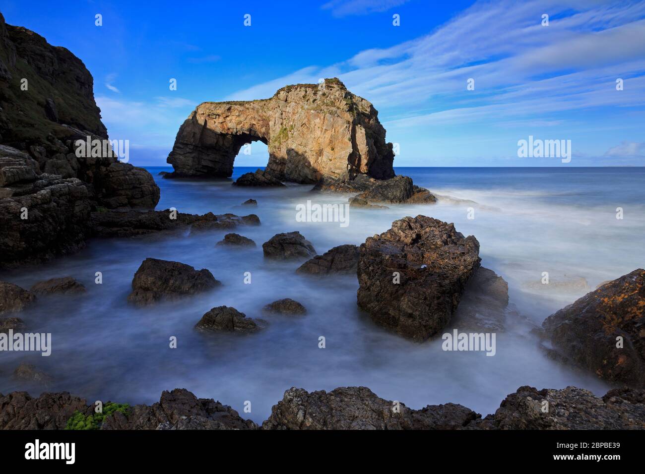 Great Pollet Arch, Portsalon, Fanad Head, County Donegal, Ireland ...