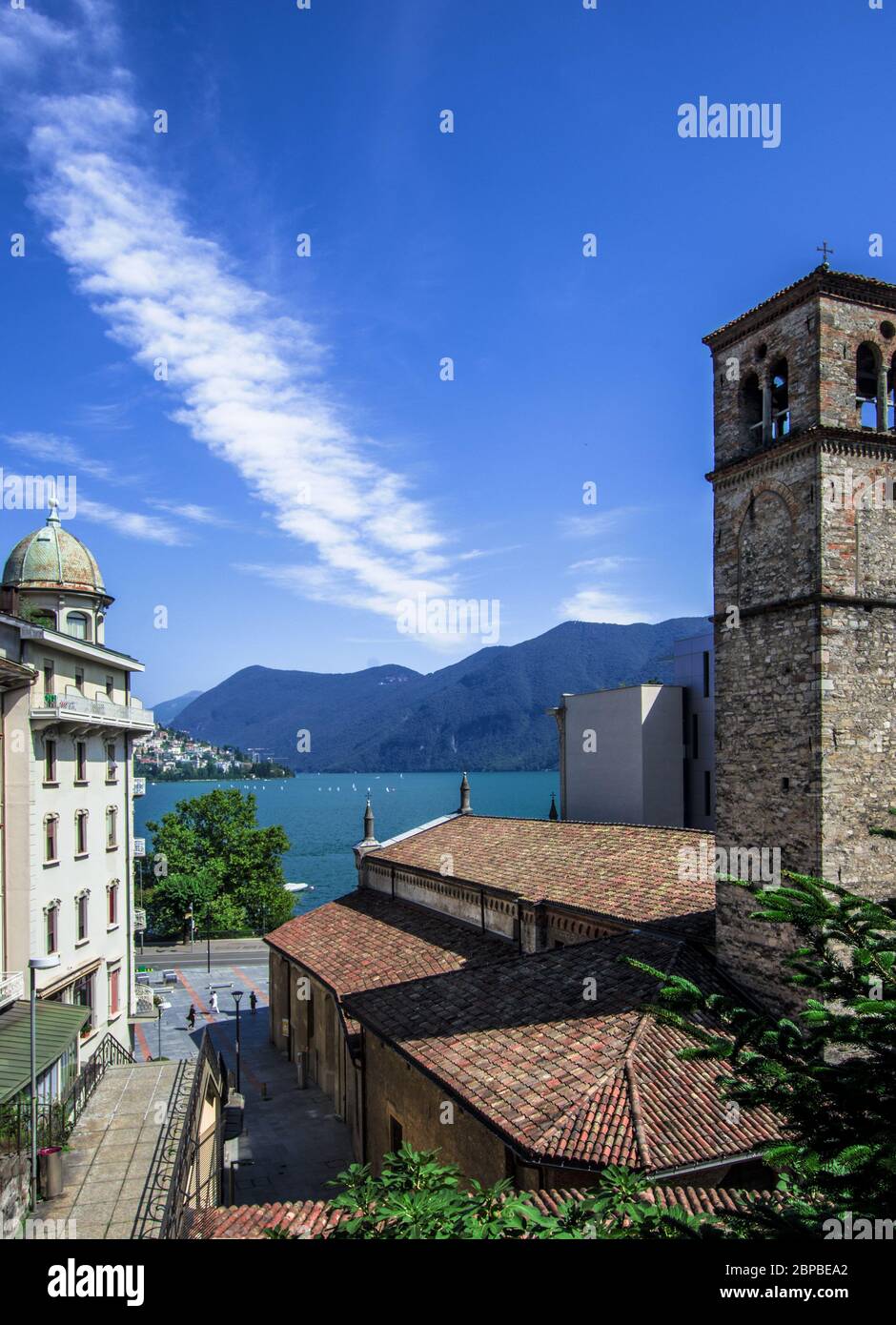Funicular lake lugano switzerland hi-res stock photography and images ...