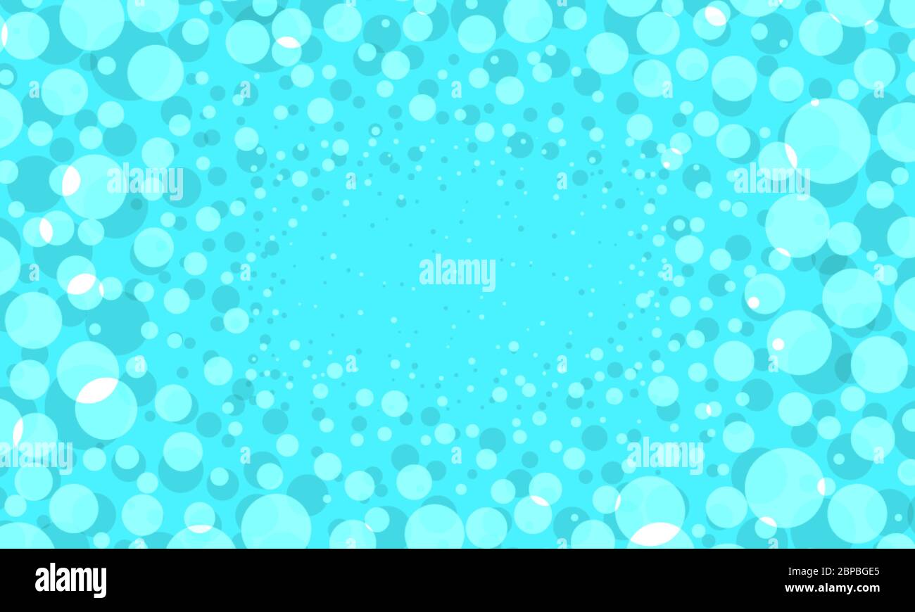 turquoise circles bubbles background Stock Vector Image & Art - Alamy
