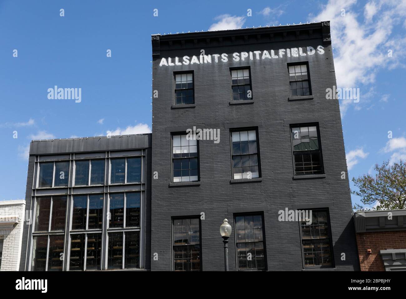 Allsaints logo hi-res stock photography and images - Alamy
