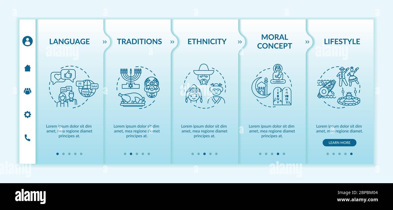 Cultural diversity onboarding vector template Stock Vector Image & Art ...