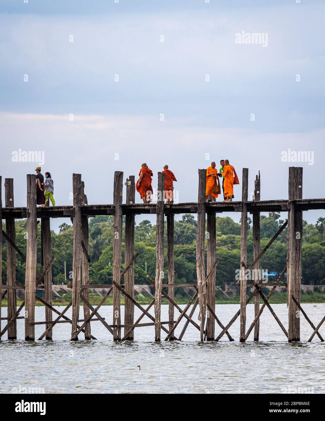 Construction of monk bridge hi-res stock photography and images - Alamy