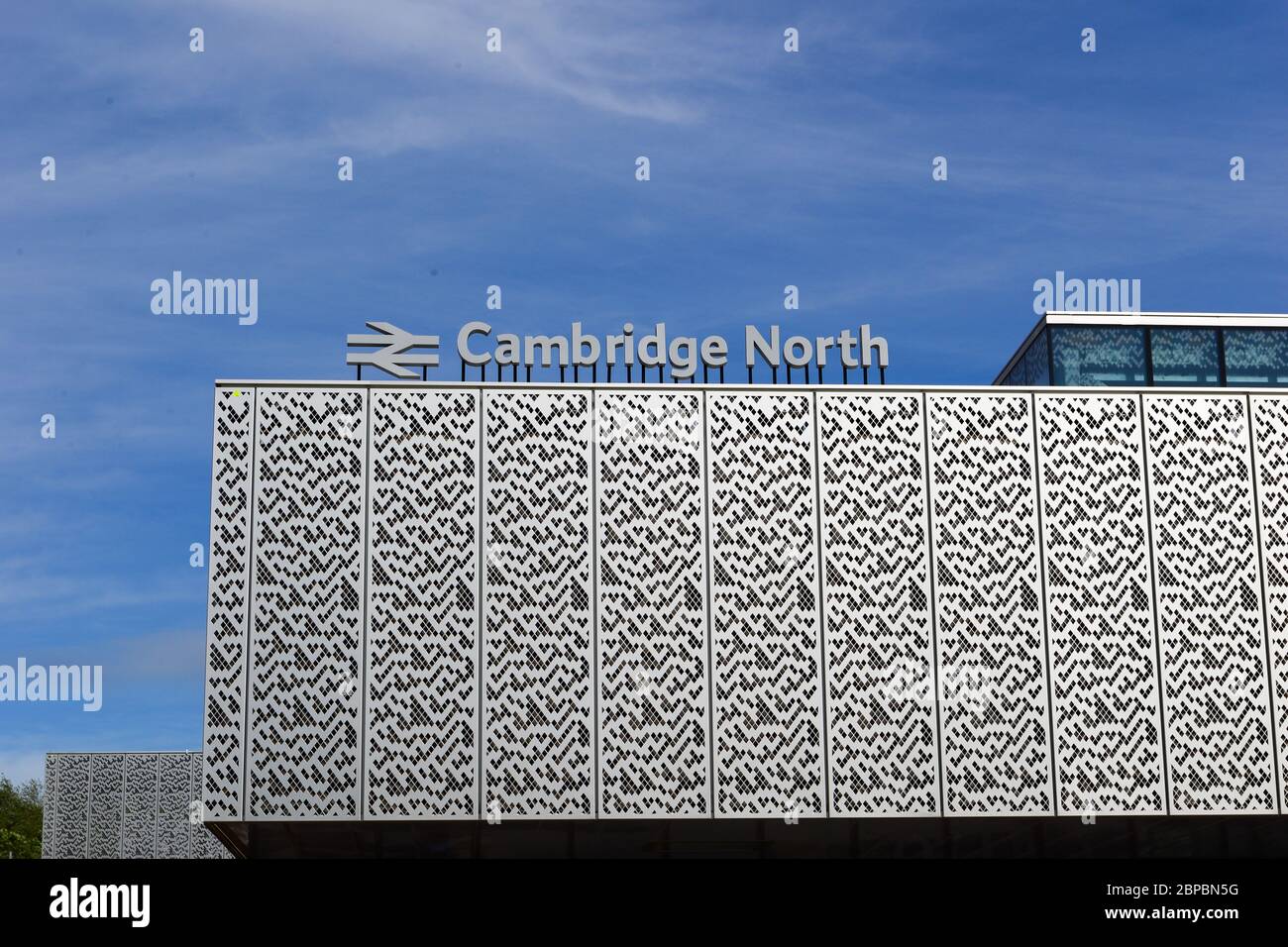 cambridge , uk, 18-05-2020, Cambridge North railway station Outdoor ...