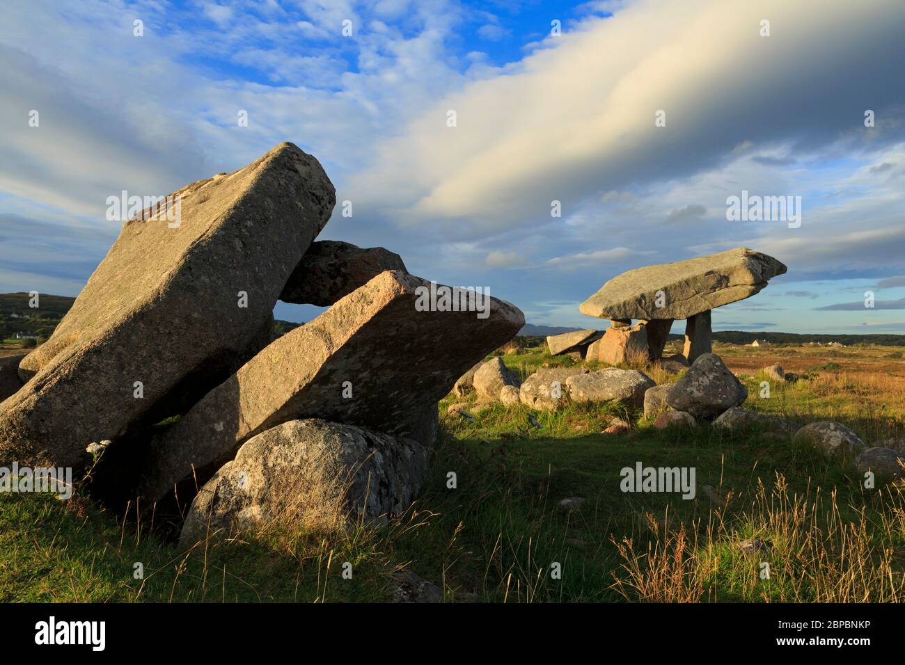 Kilclooney Dolmen, Kilclooney, County Donegal, Ireland, Europe Stock ...