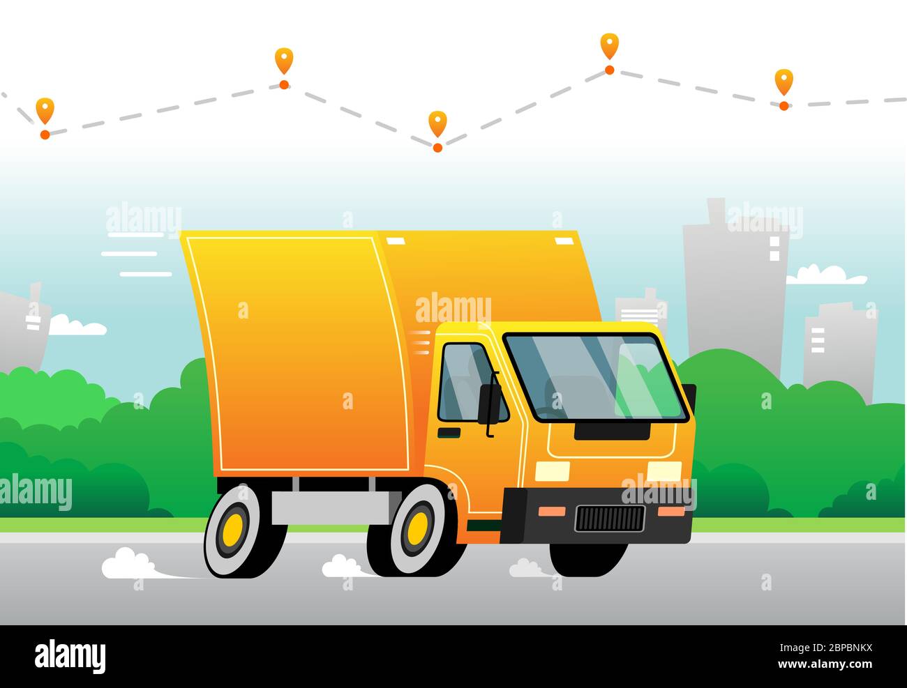 Dust route Stock Vector Images - Alamy