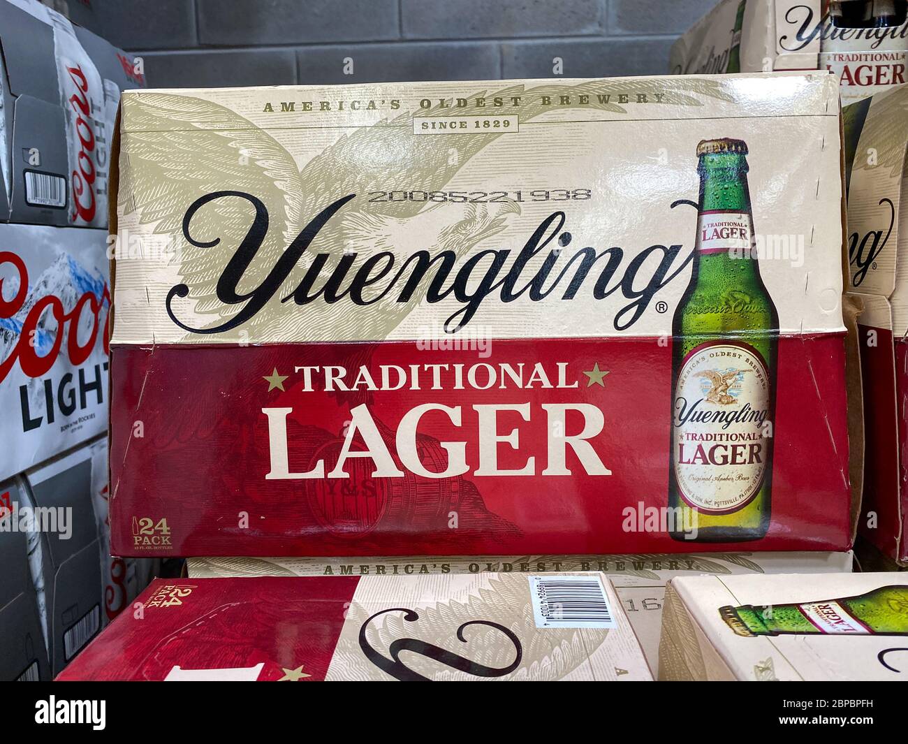 Yuengling Beer Cases
