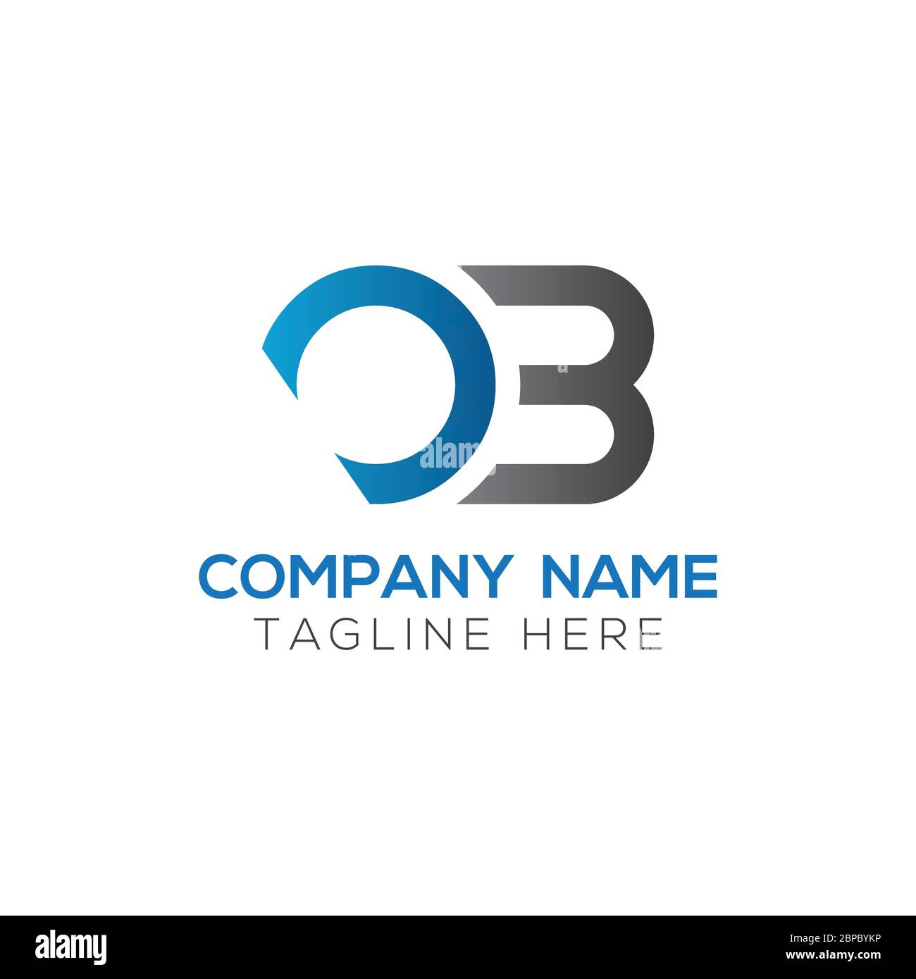 Initial Simple Letter OB Logo Design Vector Template. Abstract Minimal ... Initial Simple Letter OB Logo Design Vector Template. Abstract Minimal ...