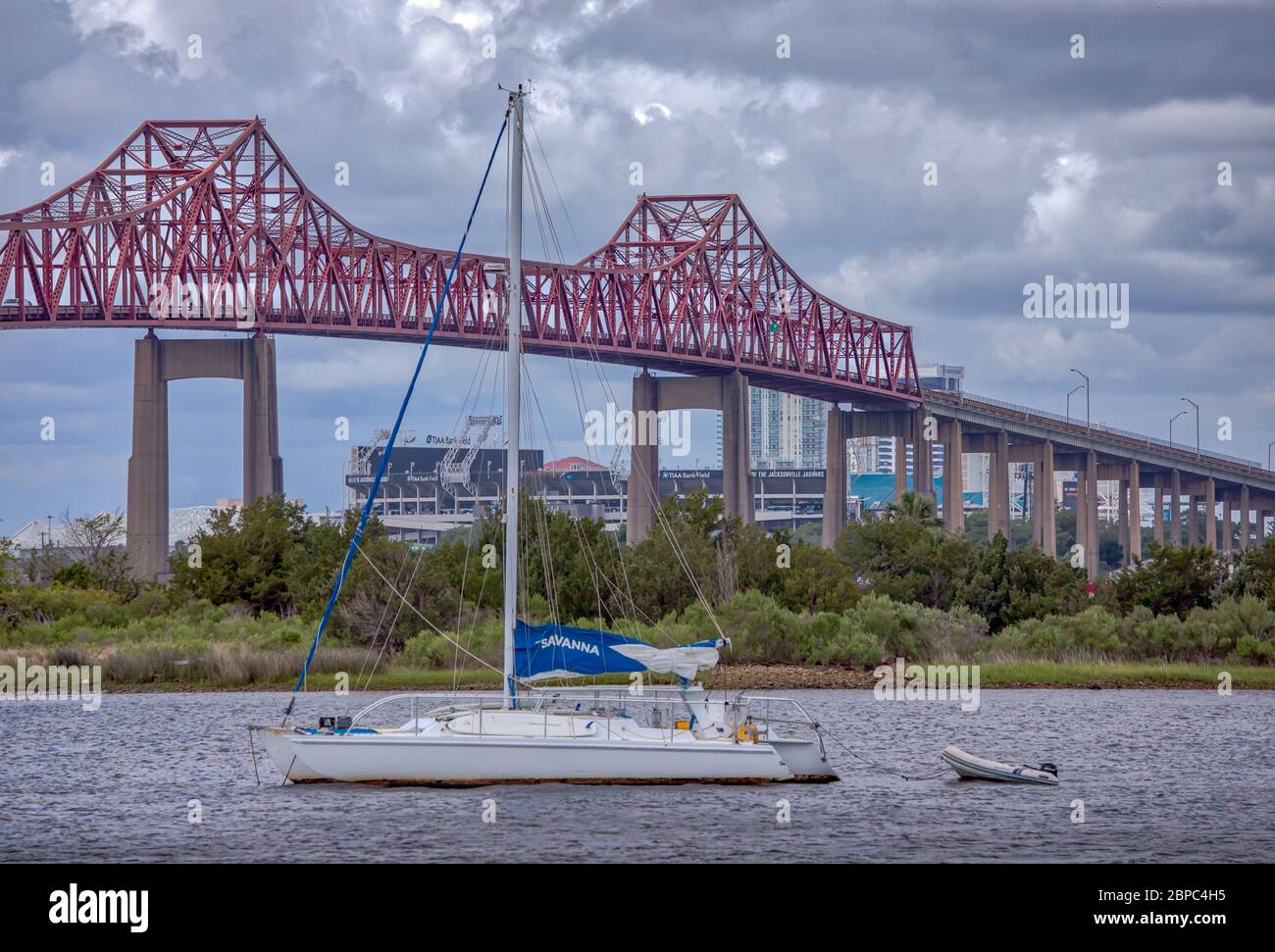Steel Girder bridge Stock Photo - Alamy
