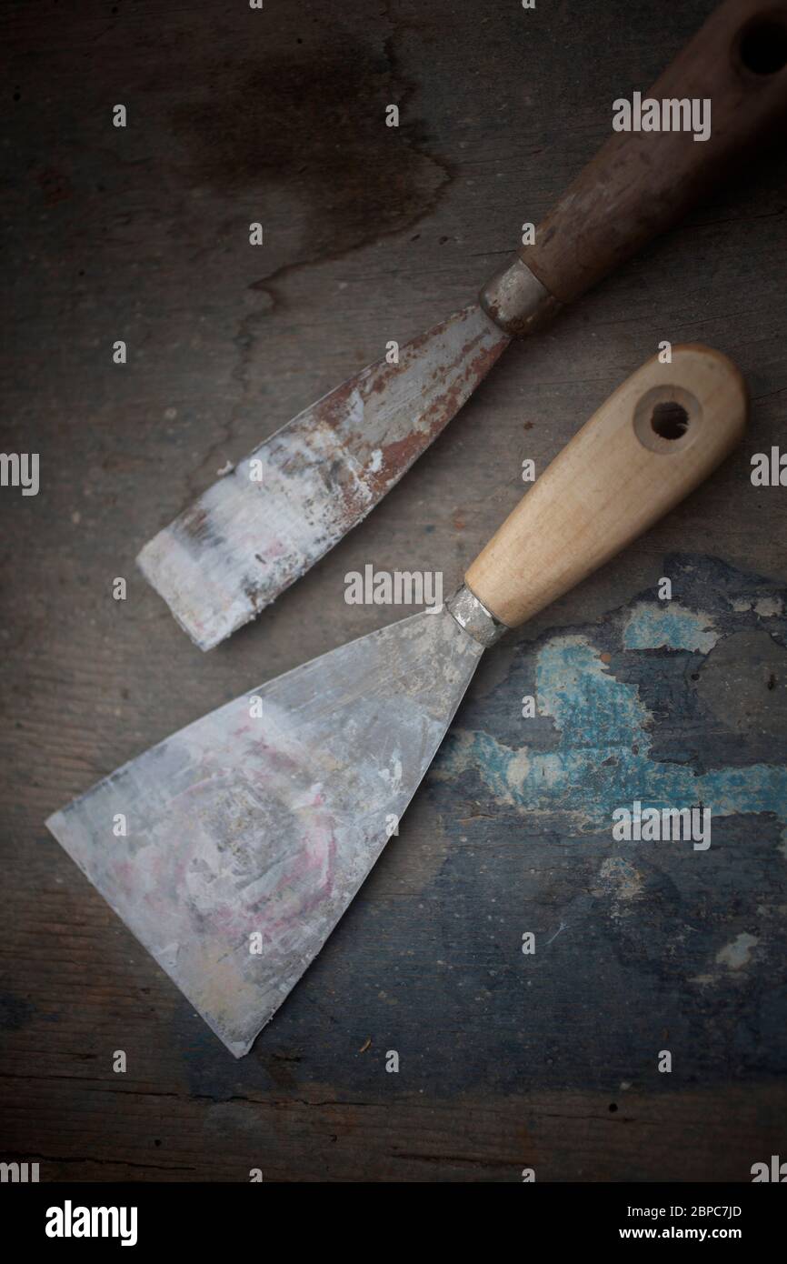 Painting spatula hi-res stock photography and images - Alamy