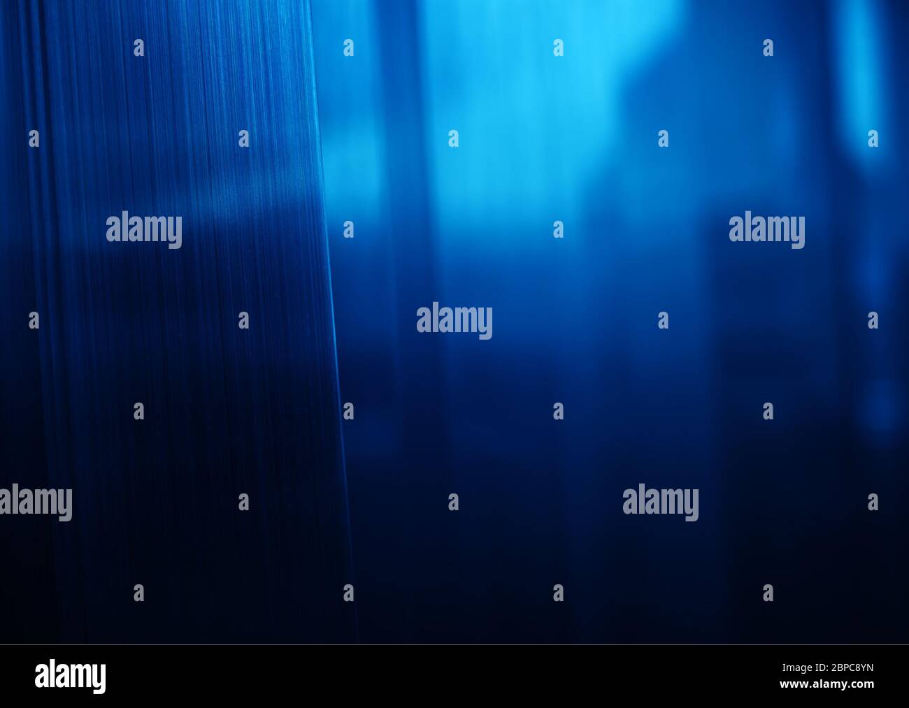 Left aligned blue steel texture background Stock Photo - Alamy