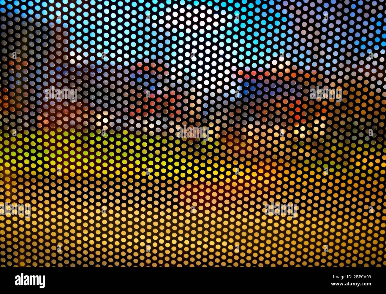 Perforated abstract pixel city background Stock Photo - Alamy