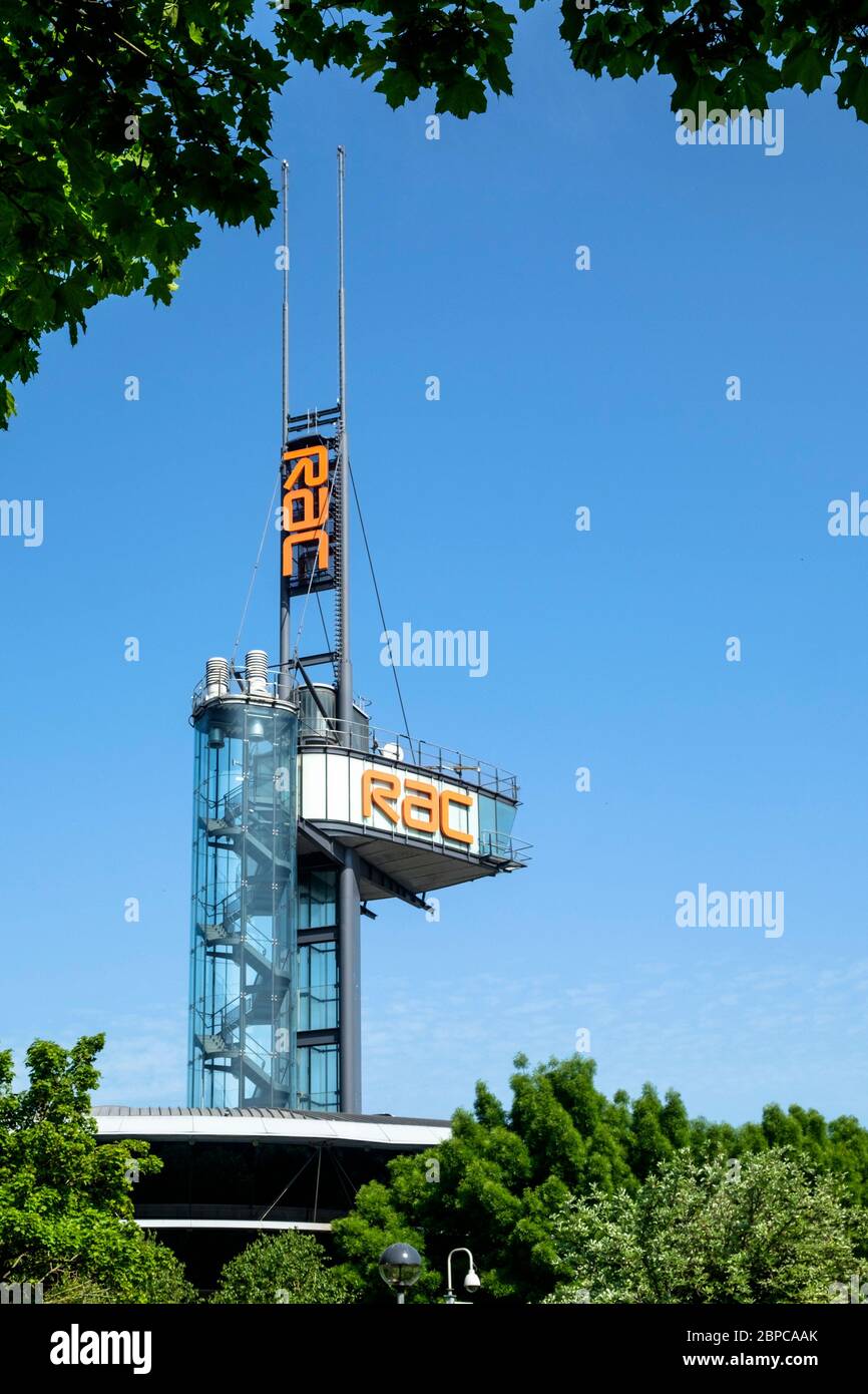 The RAC building in Almondsbury Basiness Park. A Tower with a viewing ...