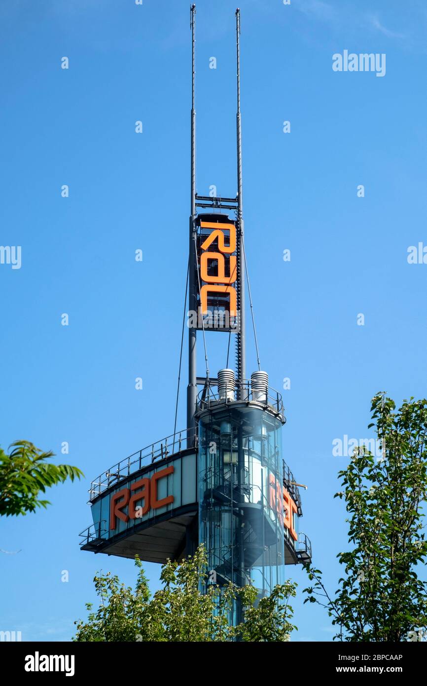 The RAC building in Almondsbury Basiness Park. A Tower with a viewing ...