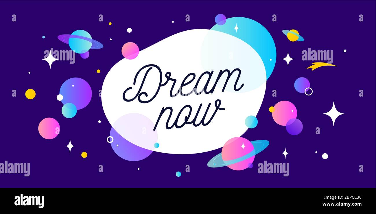 Motivational poster can dream Stock Vector Images - Alamy