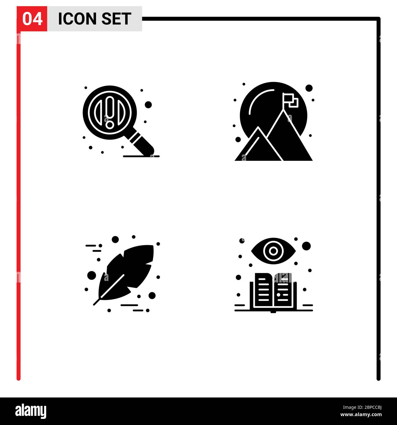 Supervised learning vector icons Stock Vector Images - Alamy