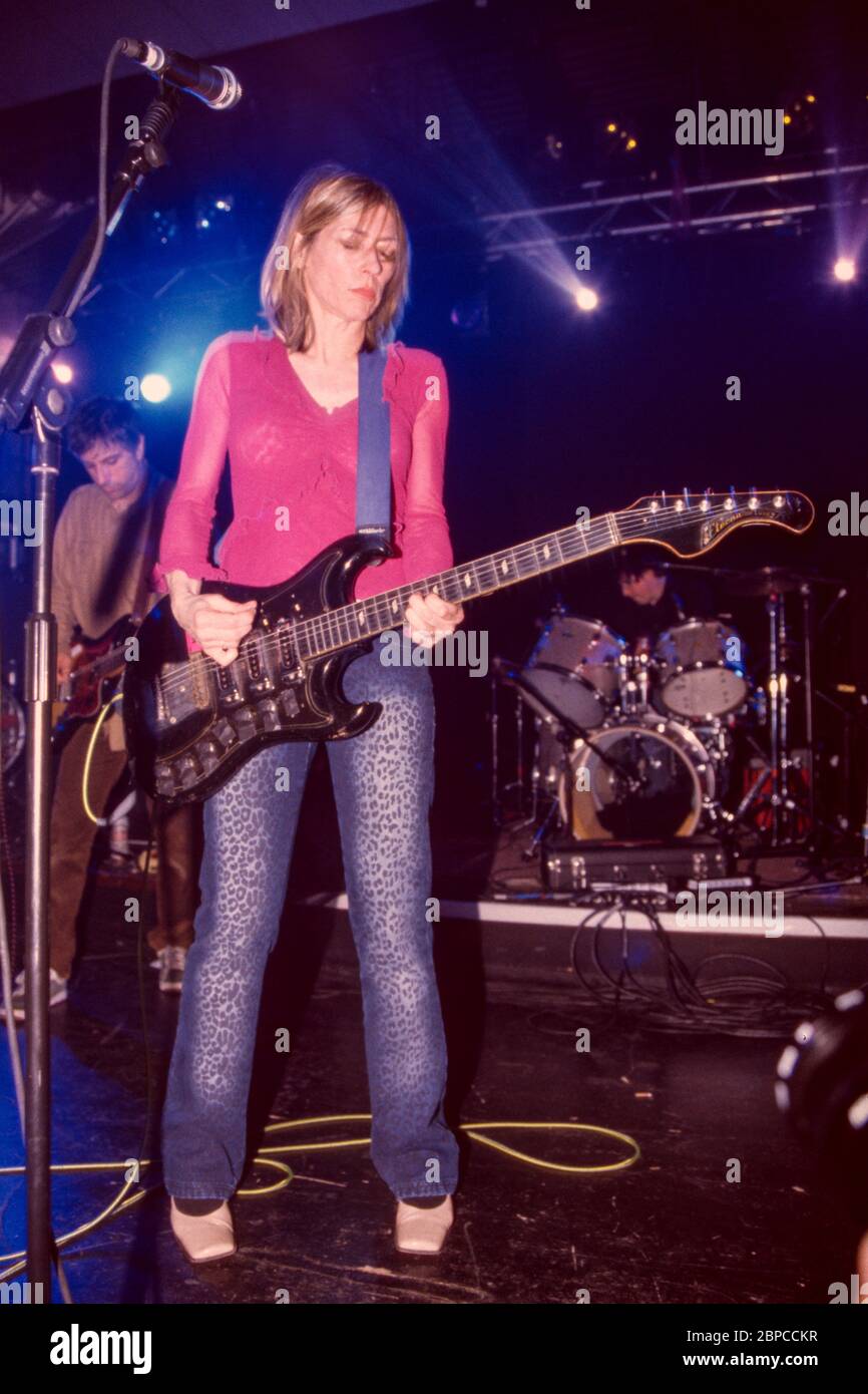 Sonic Youth performing at All Tomorrows Parties, April 2000, Pontins ...