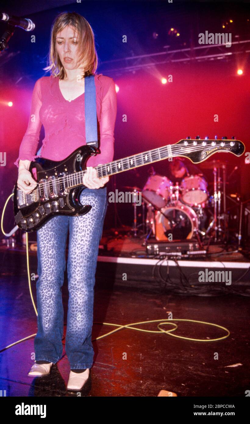 Sonic Youth performing at All Tomorrows Parties, April 2000, Pontins ...