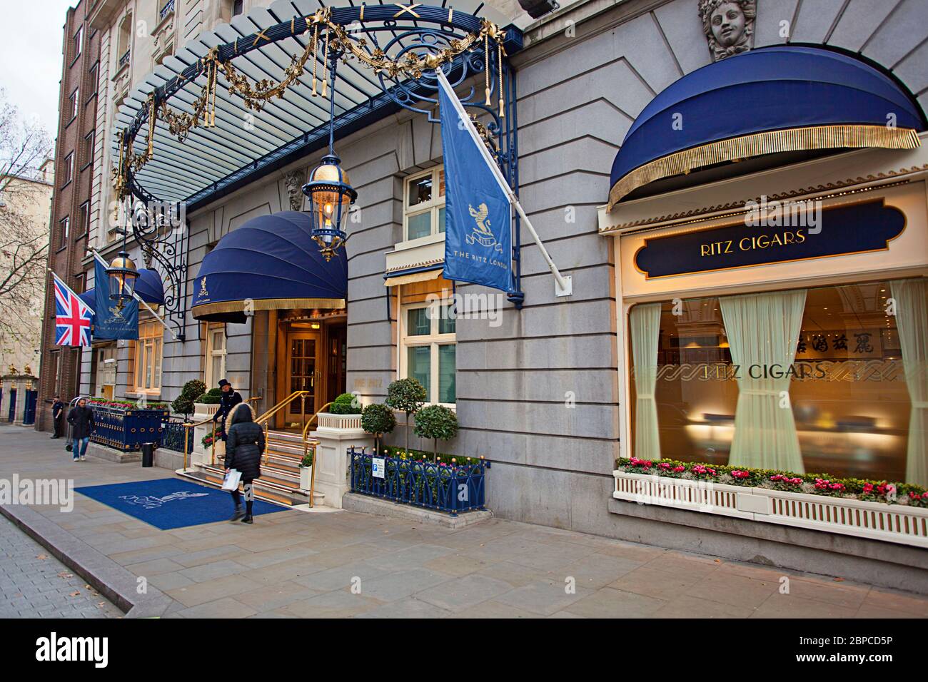 The Ritz, 150 Piccadilly, St. James's, London Stock Photo - Alamy