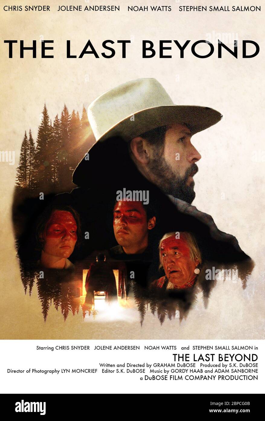 THE LAST BEYOND, poster, top Chris Snyder; bottom from left: Jolene ...