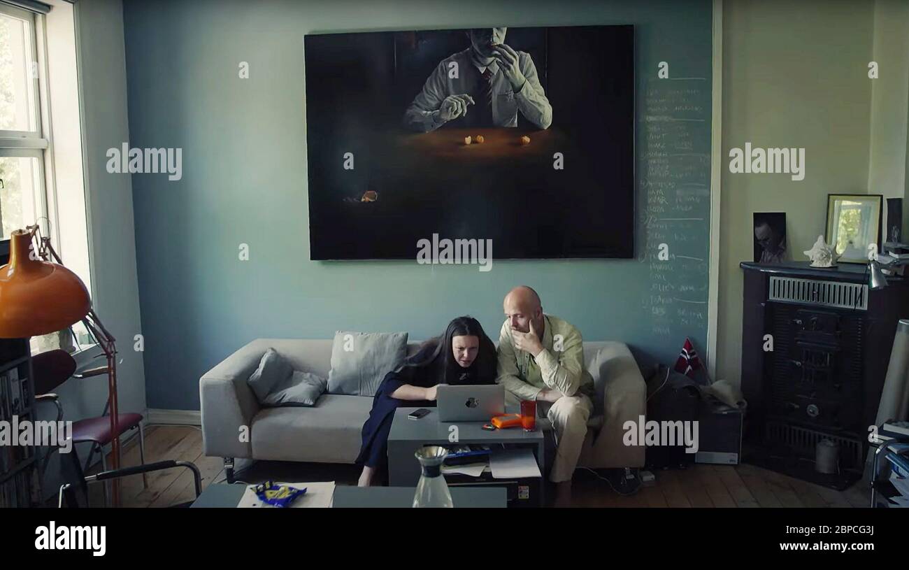 THE PAINTER AND THE THIEF, from left: artist Barbora Kysilkova and her ...