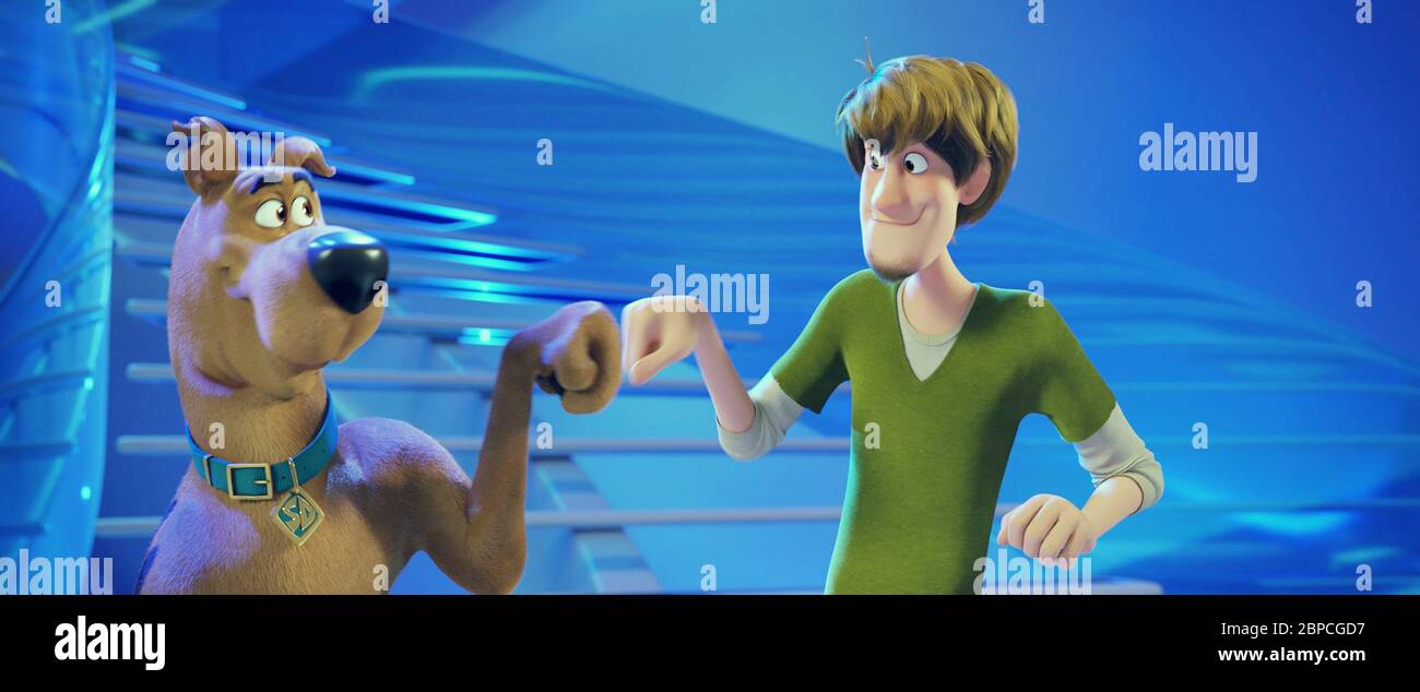 SCOOB!, from left: Shaggy (voice: Will Forte), Scooby-Doo (voice: Frank ...
