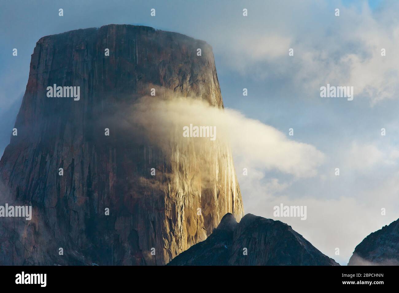 Summit of Mount Asgard, Baffin Island, Canada Stock Photo - Alamy