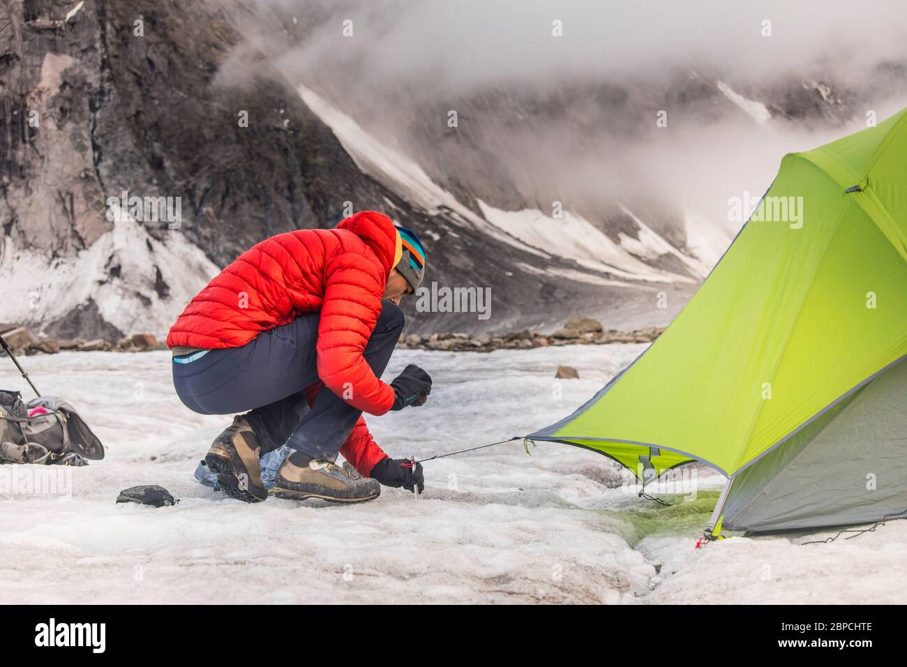 Wild camping glacier national park hi-res stock photography and images ...