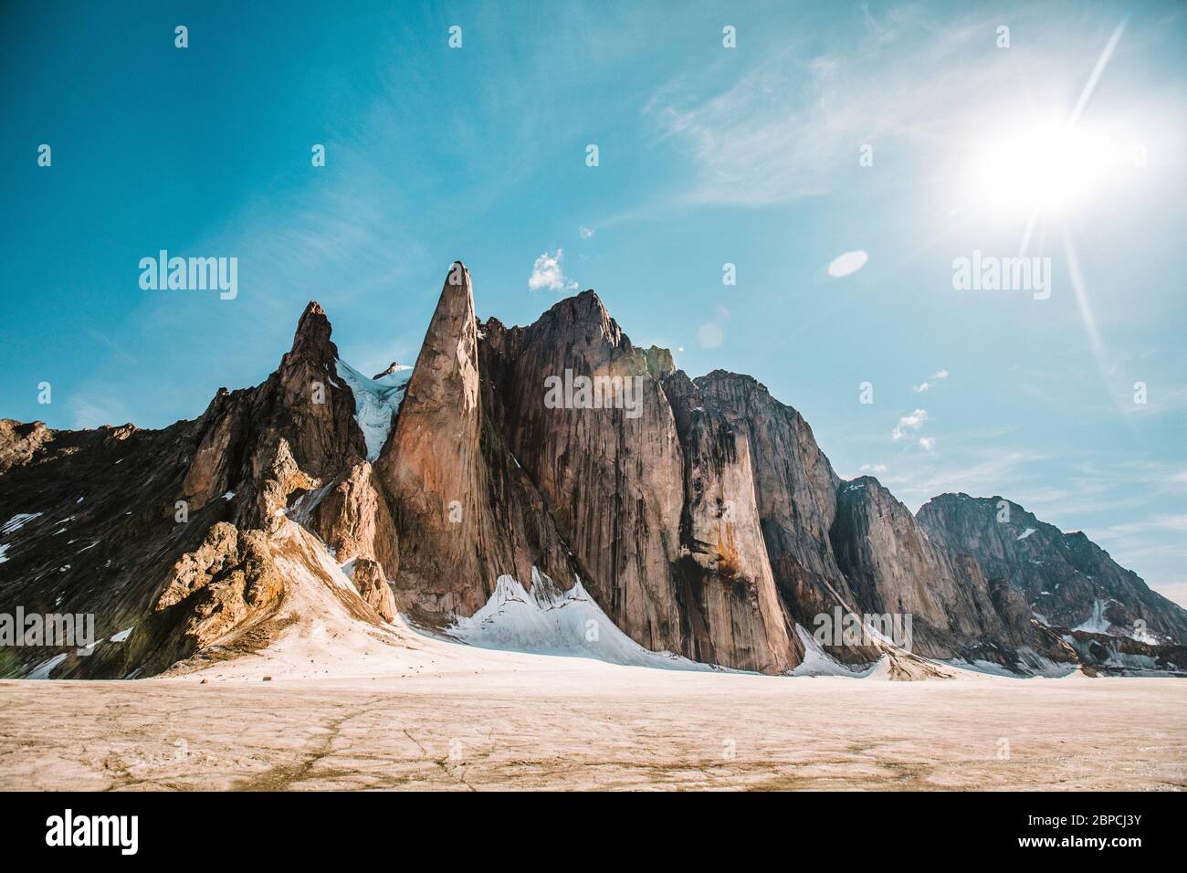 Baffin island nunavut canada glacier hi-res stock photography and ...