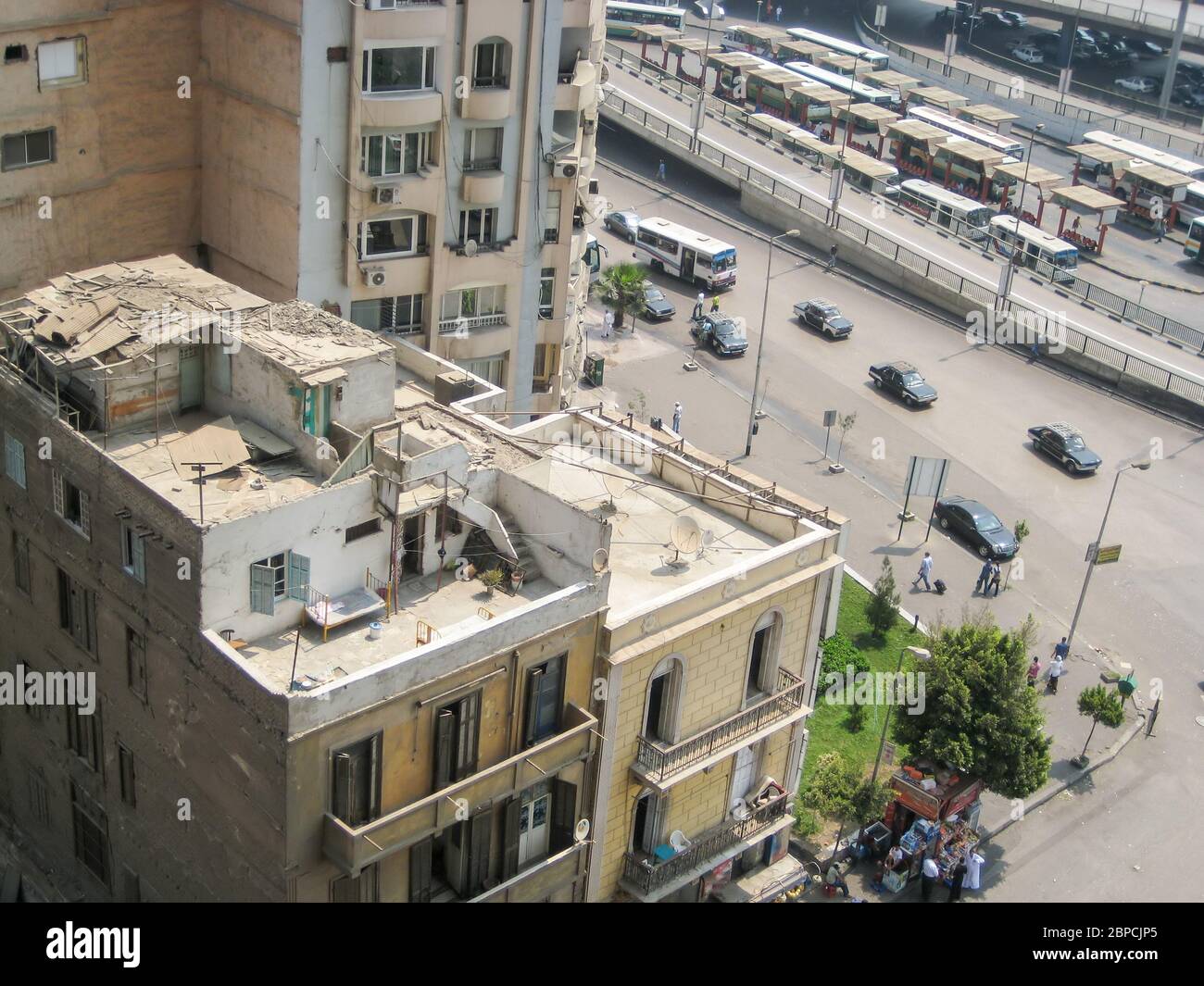 Roof top outdoor bedroom in a poor area of Cairo, Egypt Stock Photo - Alamy