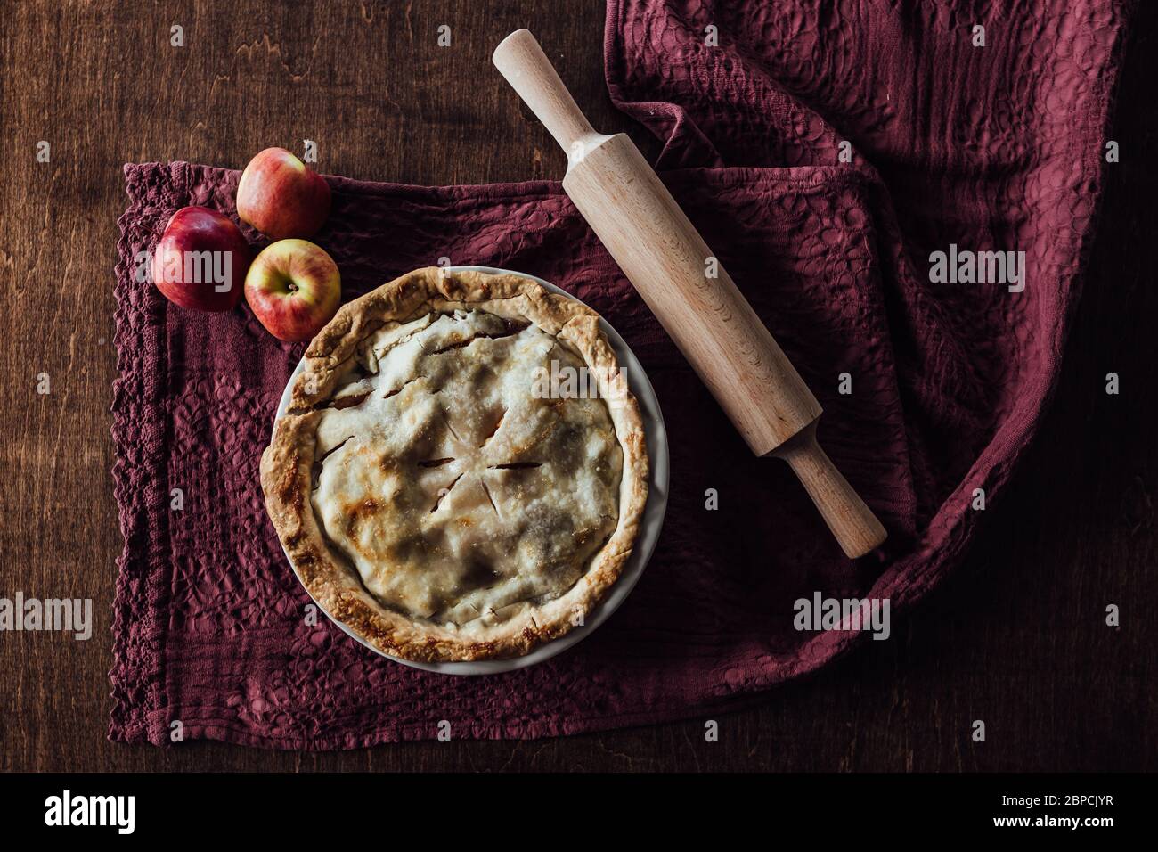 Apples overhead shot hi-res stock photography and images - Alamy
