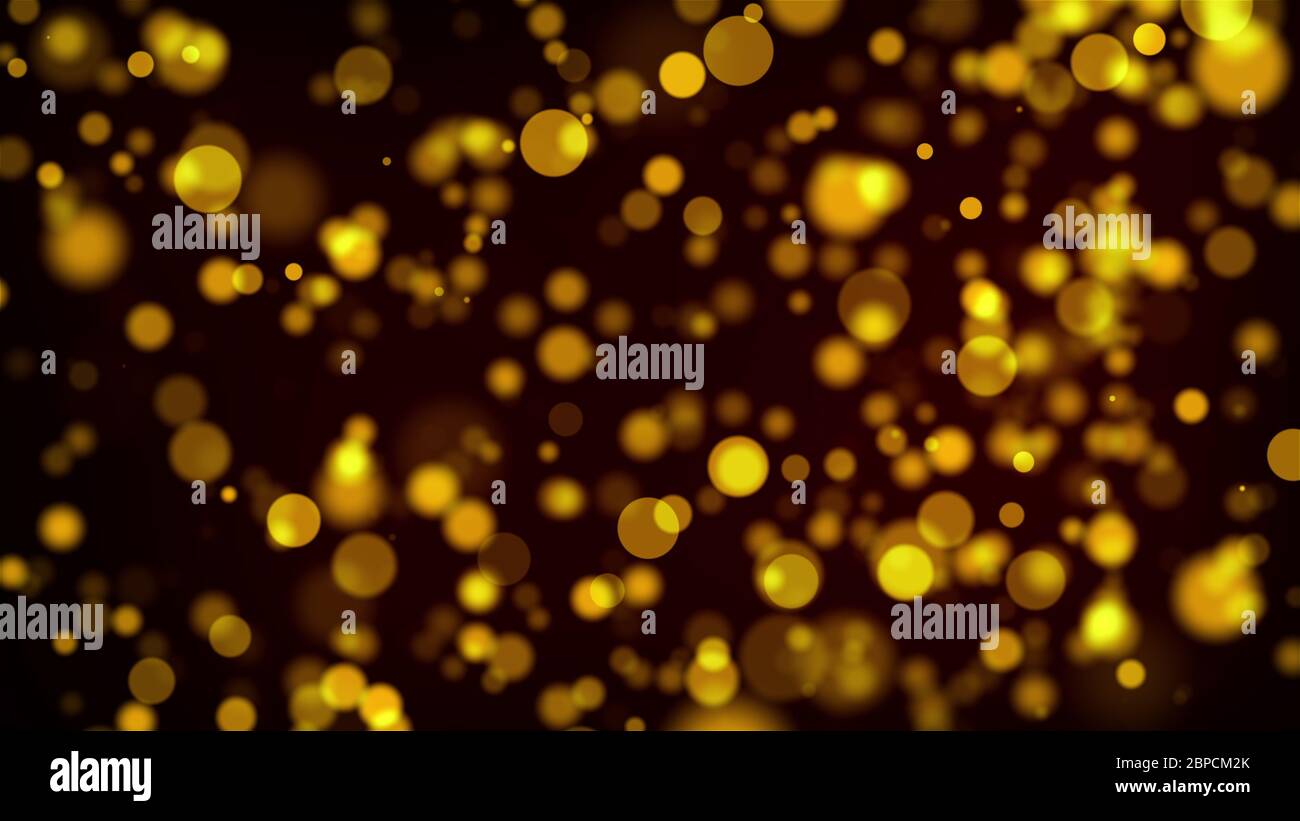 Golden particles. Sand effect Stock Photo - Alamy