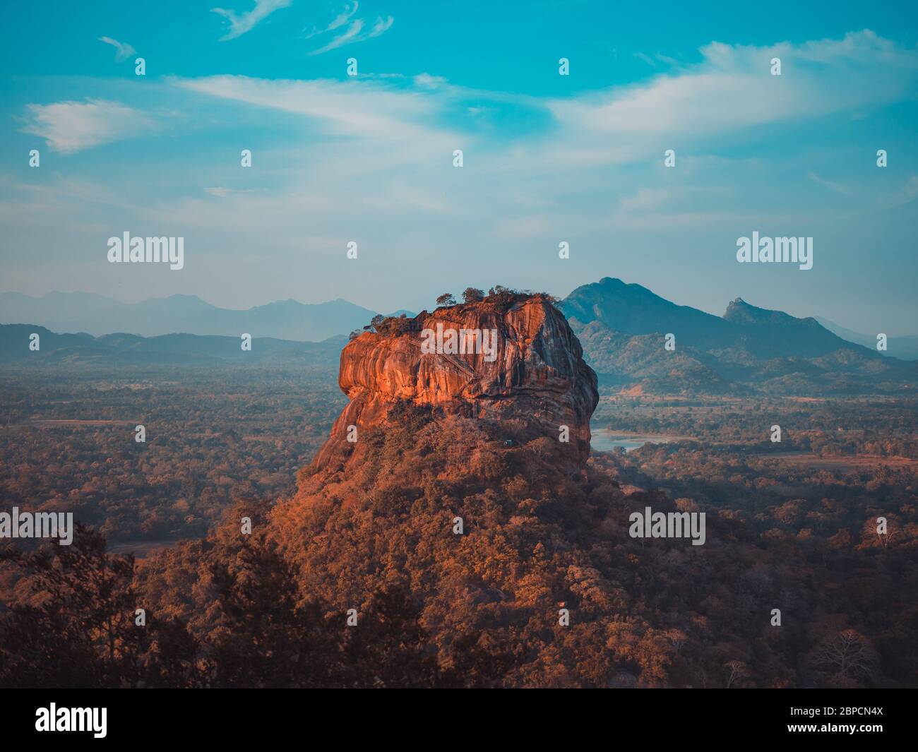 The Sigiriya (Lion's rock) is an ancient rock fortress and palace ruins ...
