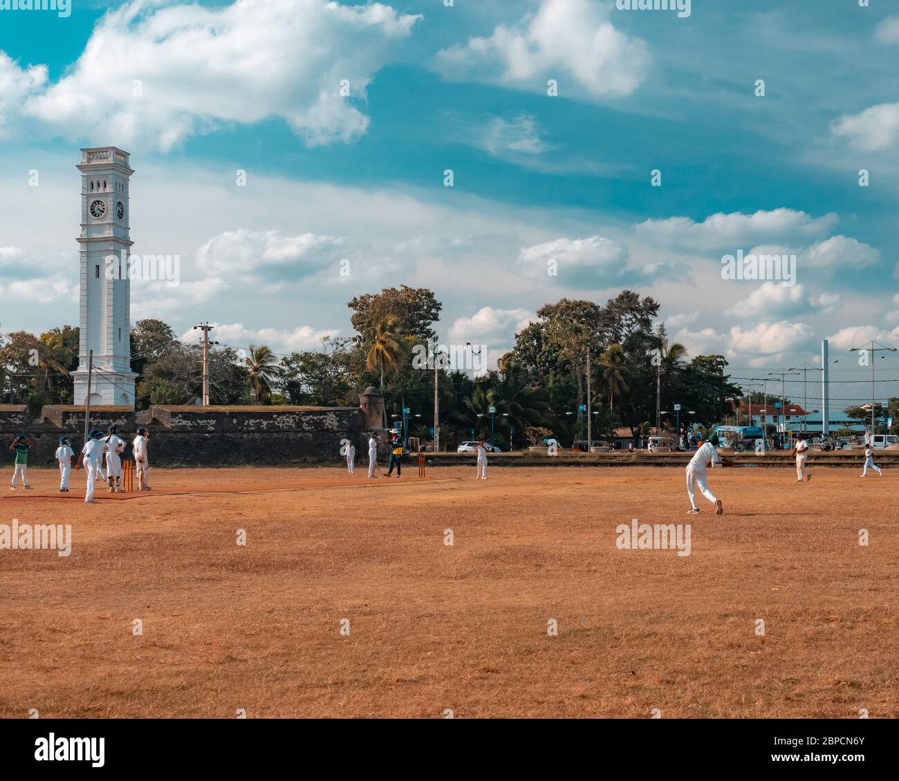 MATARA - SRI LANKA - September 13th 2018: Dondra Head Lighthouse, the ...