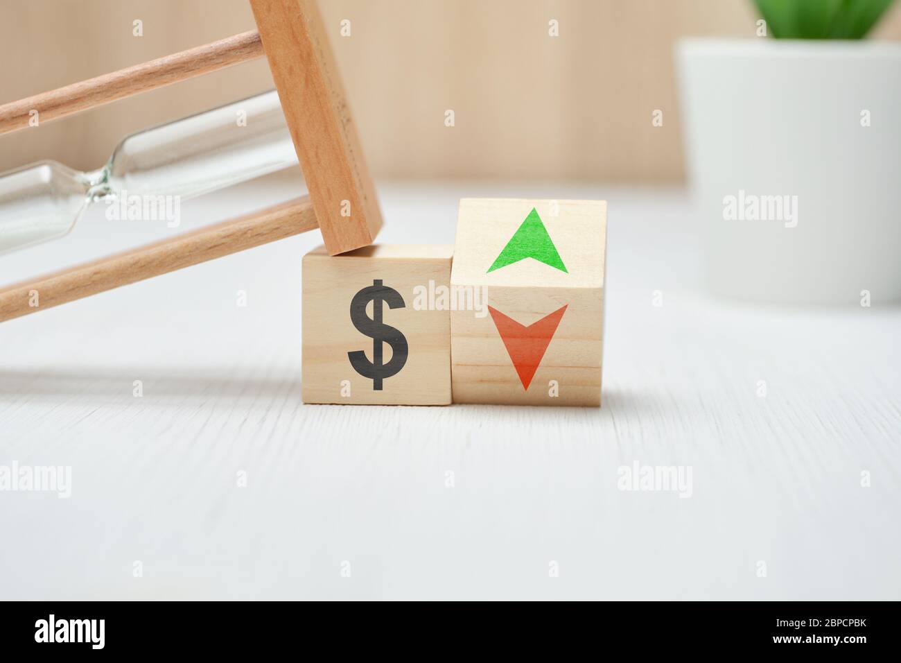 Arrows up blocks hi-res stock photography and images - Alamy