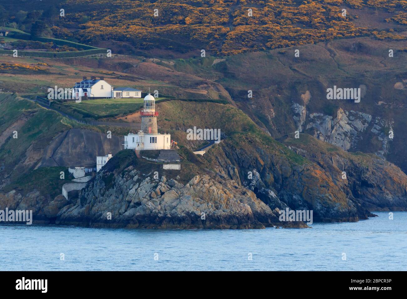 Baily Lighthouse, Howth Head, Dublin City, County Dublin, Ireland Stock ...