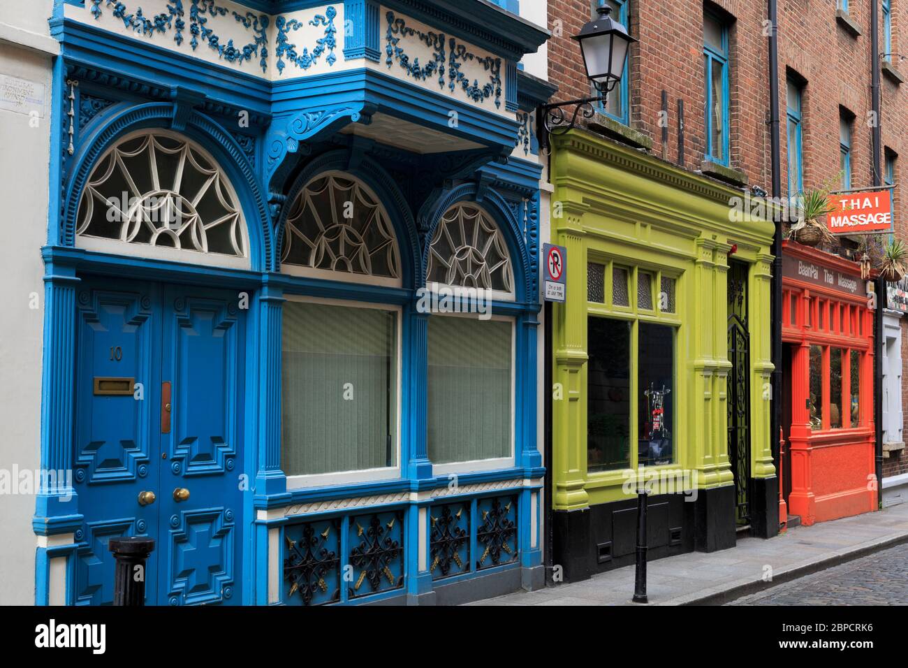 Bedford Row, Temple Bar, Dublin City, County Dublin, Leinster, Ireland ...