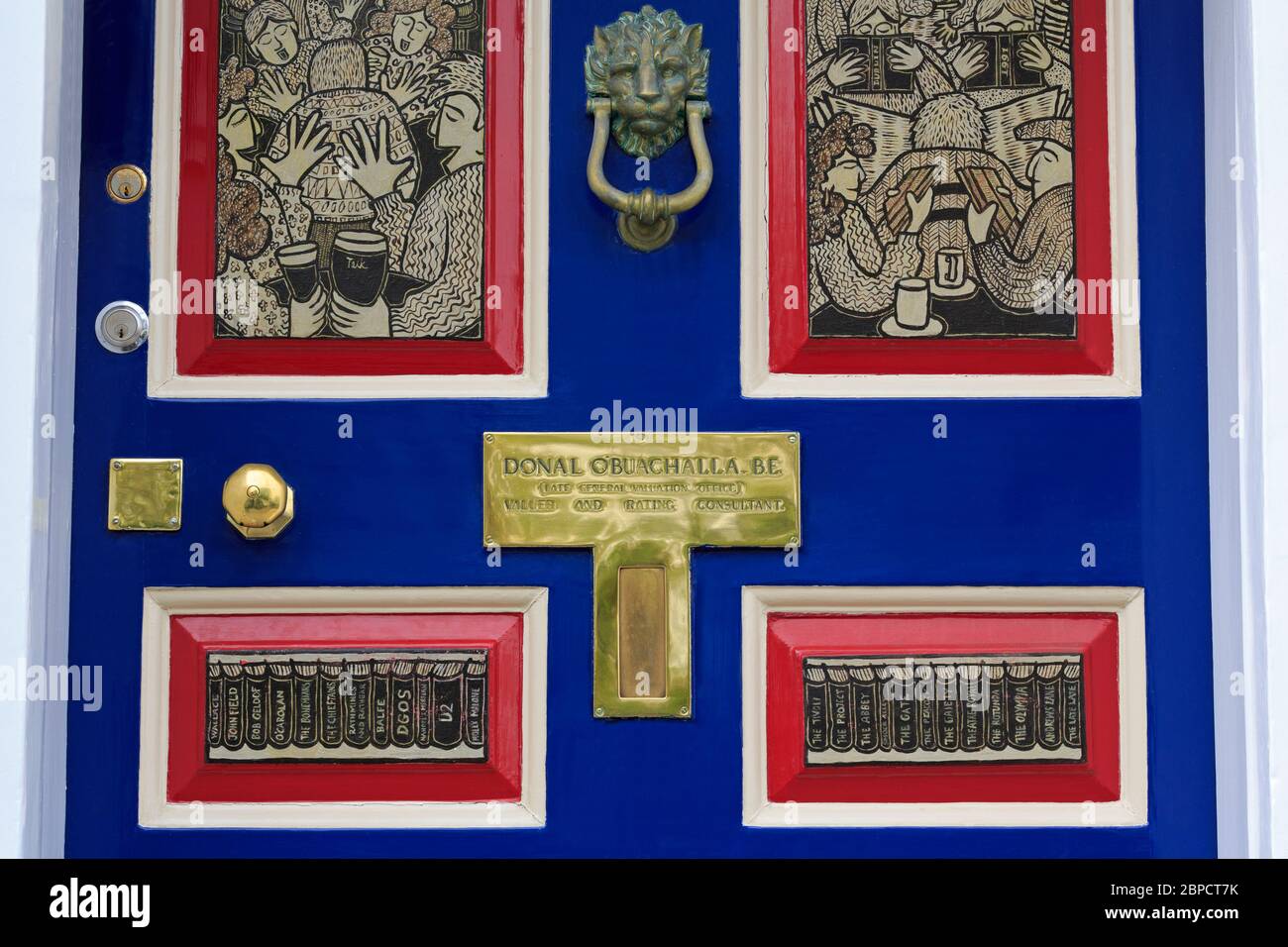 Georgian Door, Merrion Square, Dublin City, County Dublin, Ireland ...