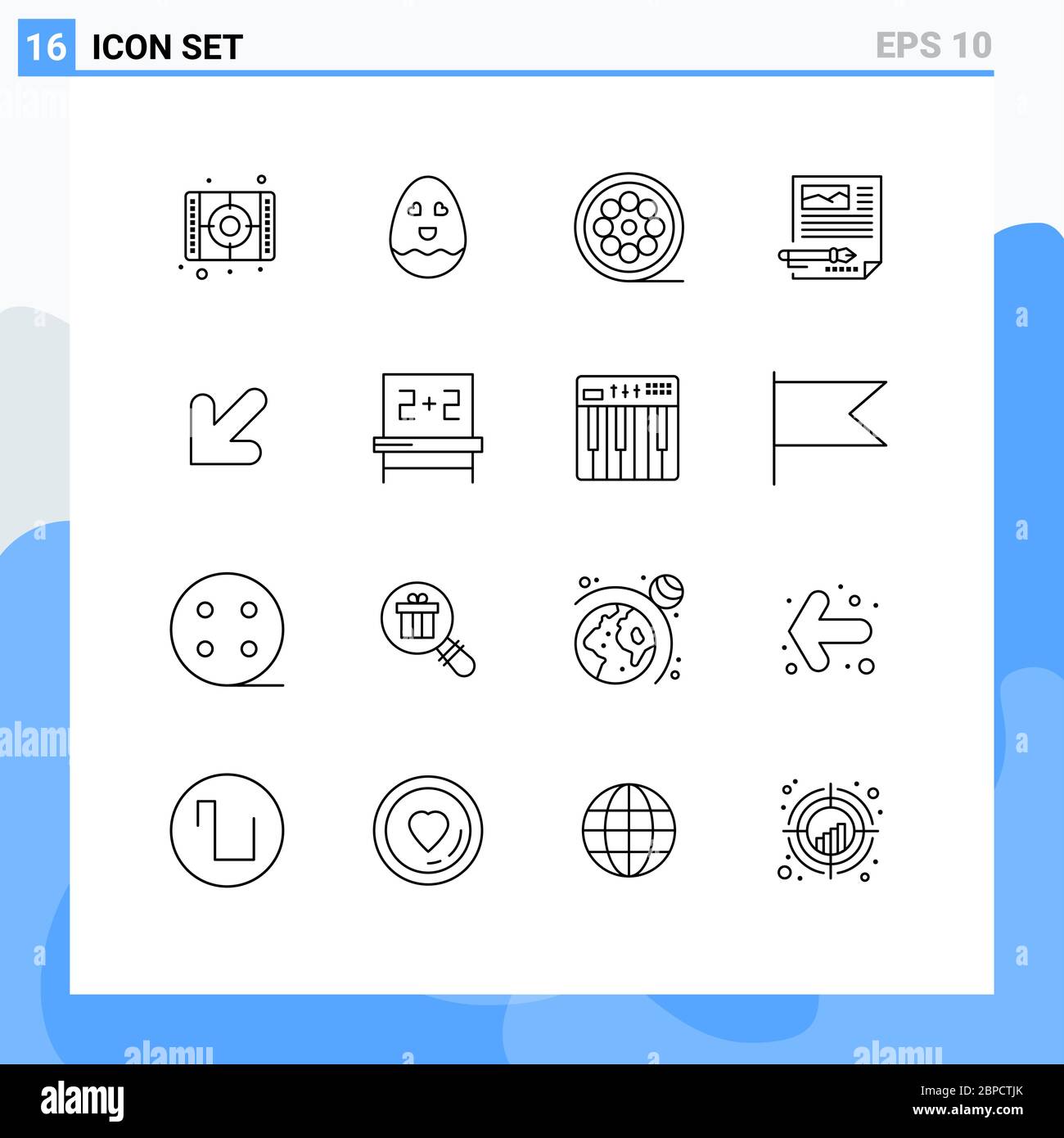 Pen down Stock Vector Images - Alamy