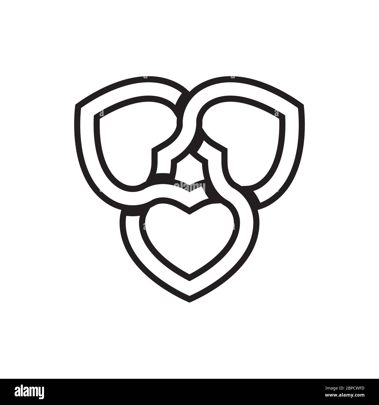 Interlocking vector vectors Stock Vector Images - Alamy