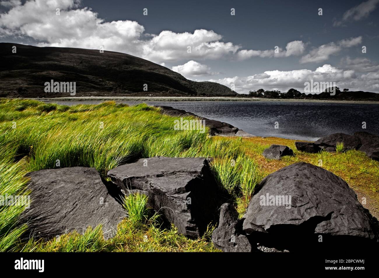 Upper lake, Killarney National Park, County Kerry, Ireland Stock Photo ...