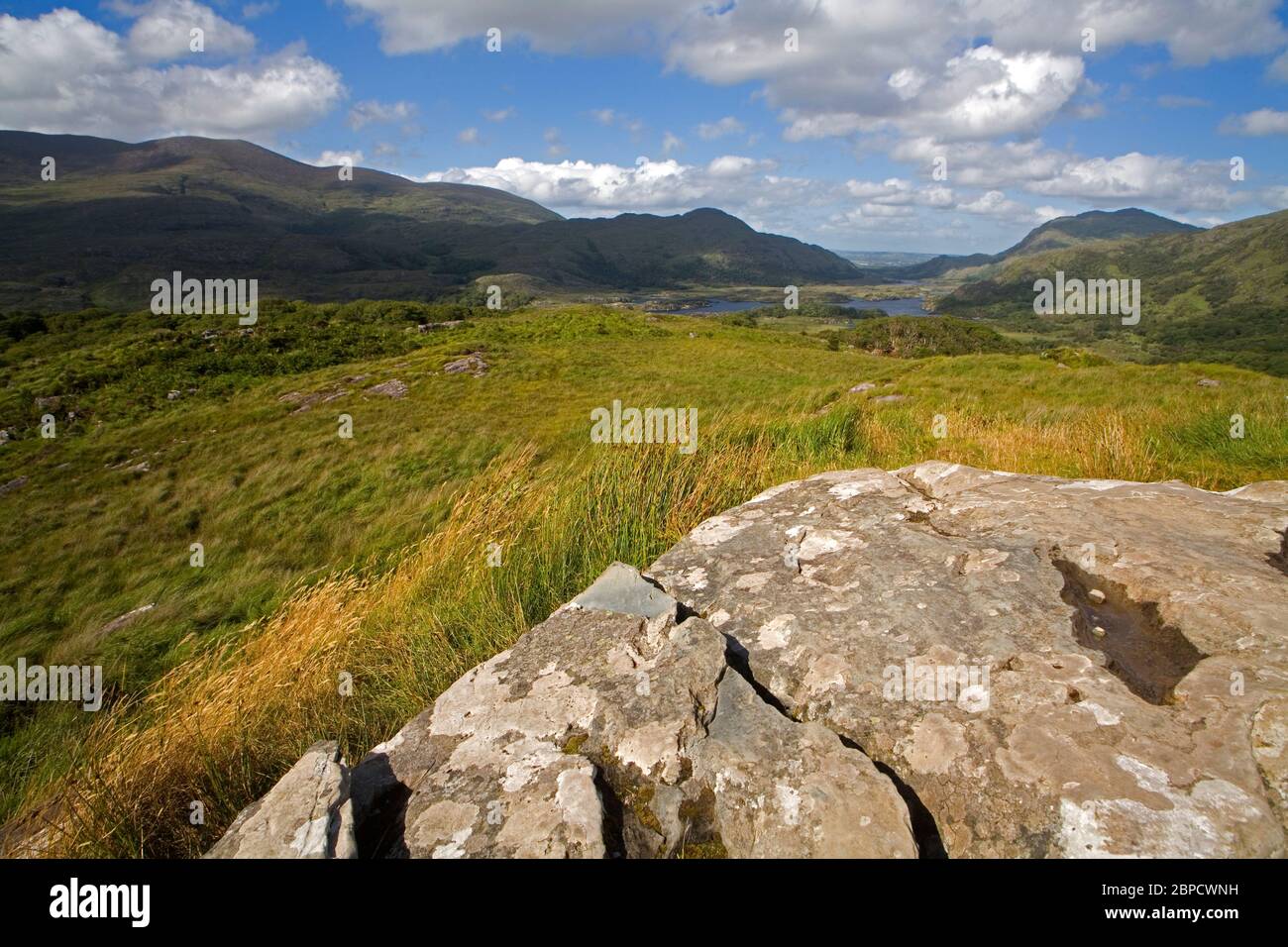 Ladies View, Killarney National Park, County Kerry, Ireland Stock Photo ...