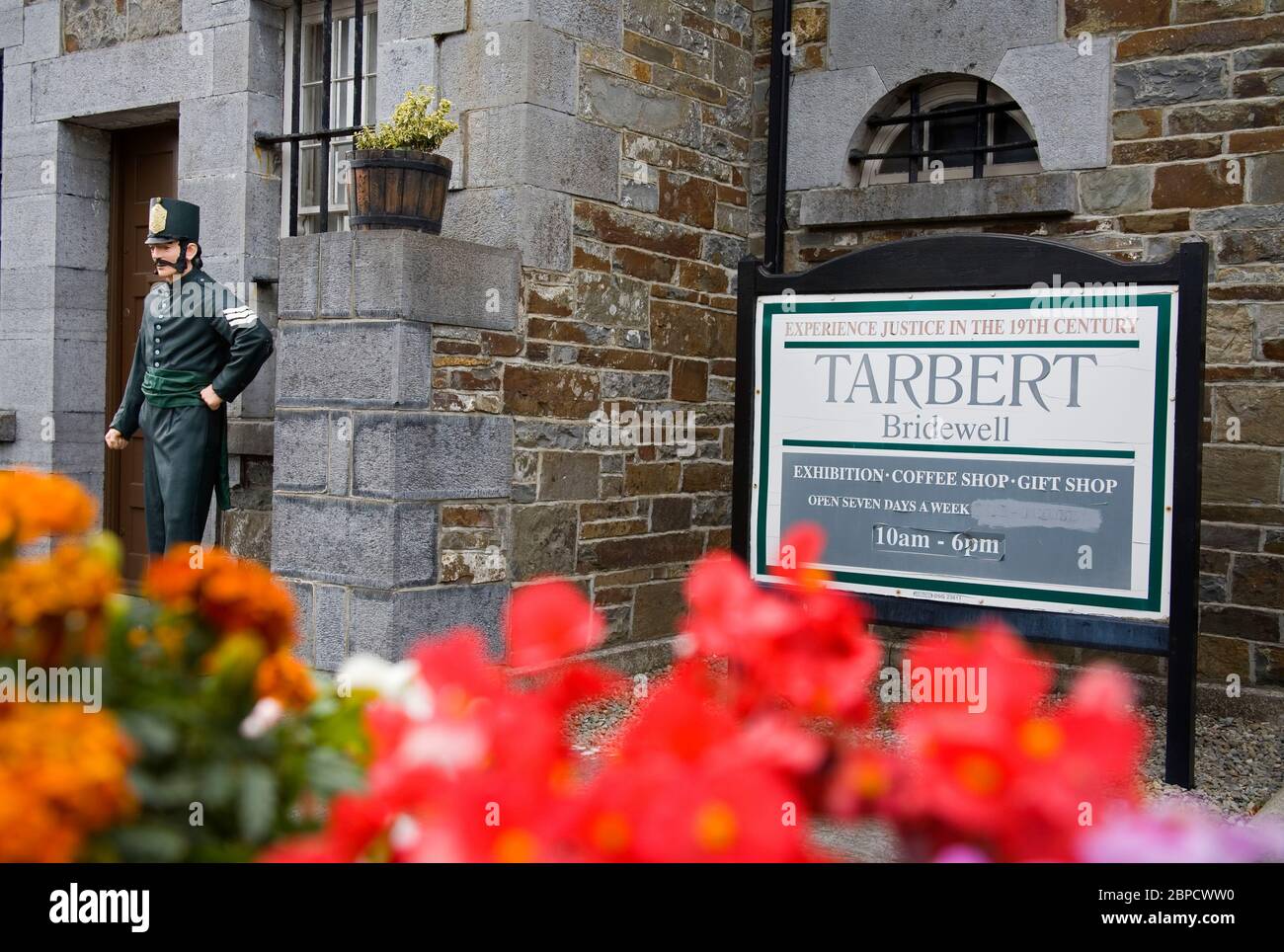 Bridewell Museum, Tarbert Town, County Kerry, Ireland Stock Photo - Alamy