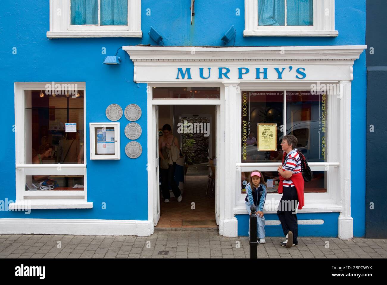 Murphy's Ice Cream Palour, Dingle Town, Dingle Peninsula, County Kerry ...