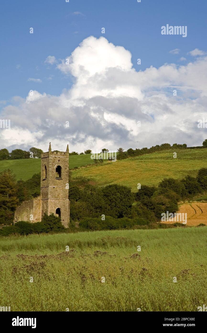 Killamery Cross church, County Kilkenny, Ireland Stock Photo - Alamy
