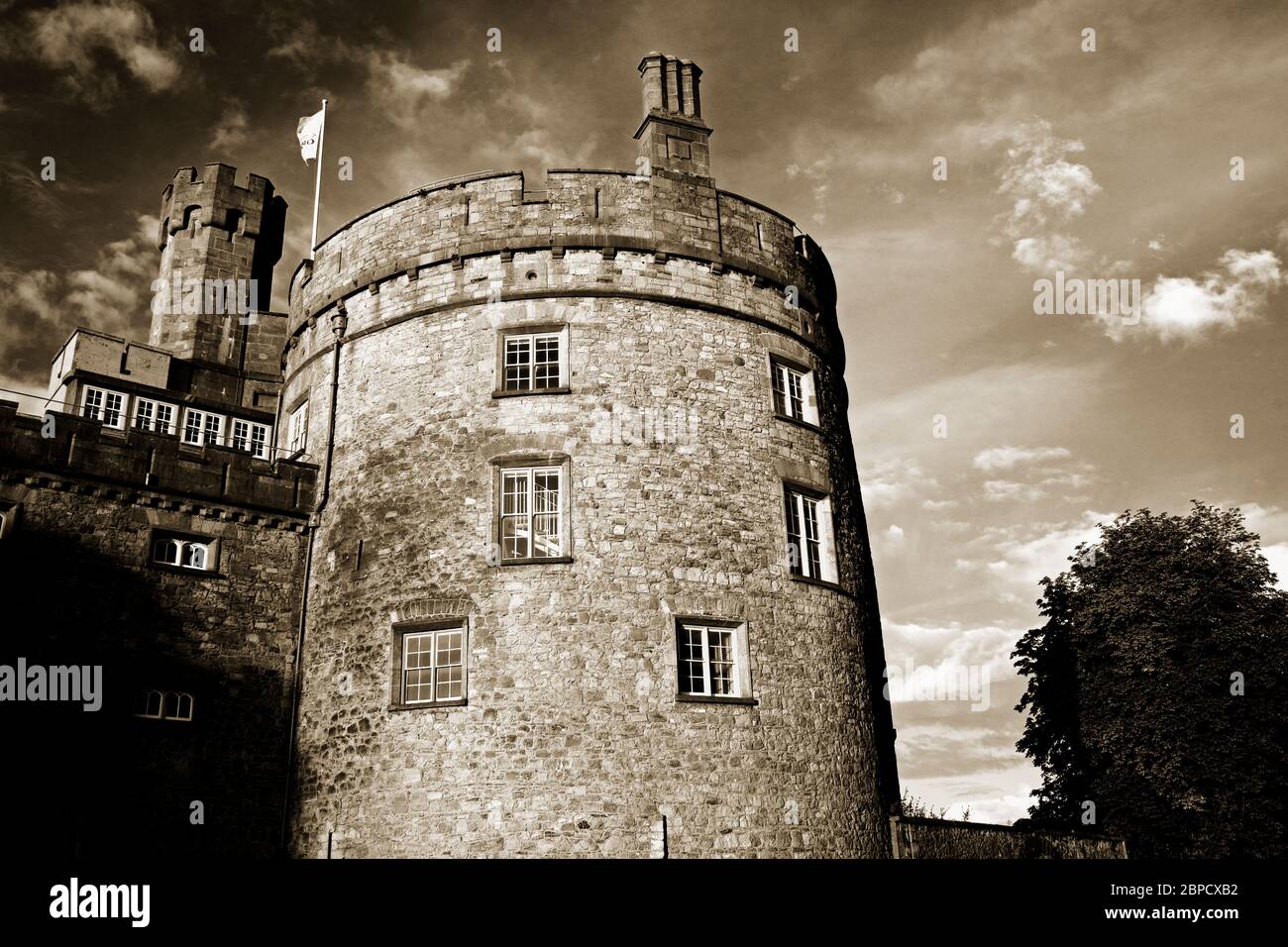 Kilkenny Castle, Kilkenny City, County Kilkenny, Ireland Stock Photo ...